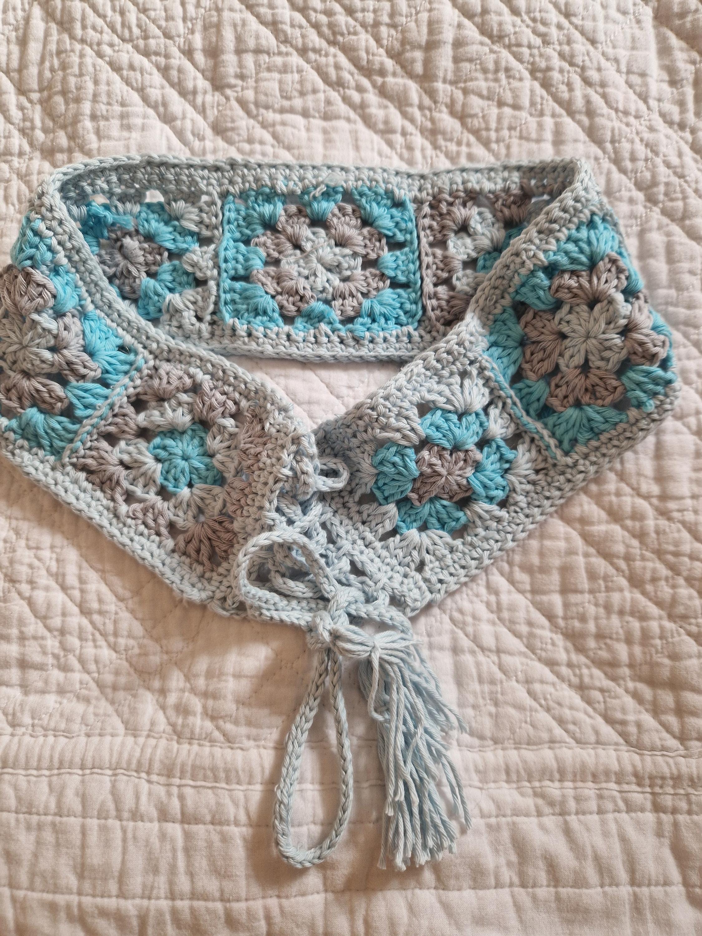 Granny Square Crochet Belt Pattern - Instant Download PDF - Etsy