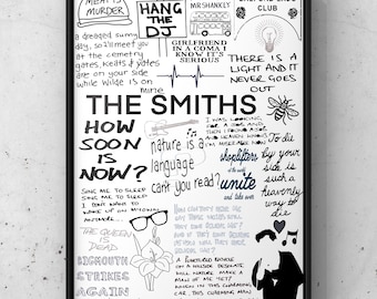 The smiths poster | Etsy España