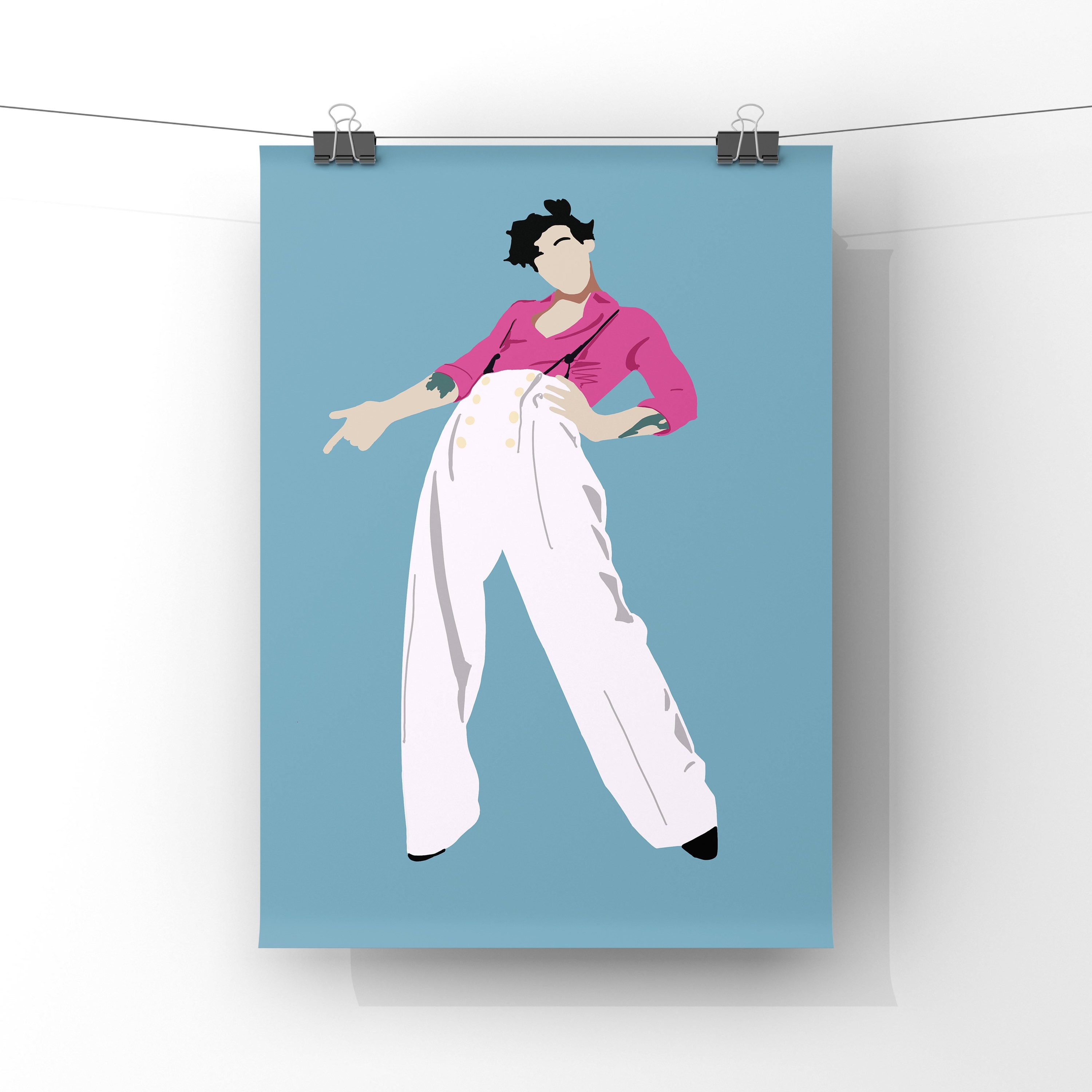 Harry Styles Fine Line Minimalist Print - Etsy UK