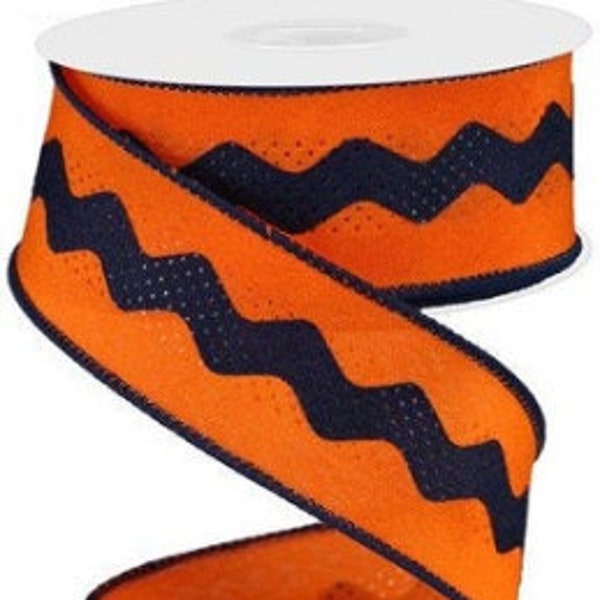 Navy Blue and Orange - Etsy