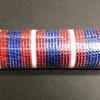 Ice Blue White Red Snowdrift Mesh, Deco Mesh Rolls, Christmas Mesh ...