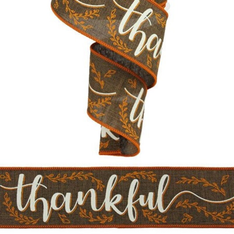 Thanksgiving Ribbon - Etsy