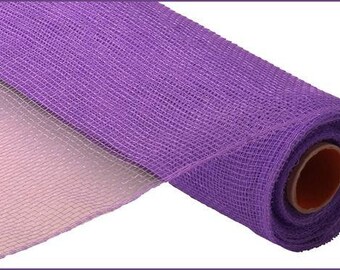 Purple Deco Mesh | Etsy