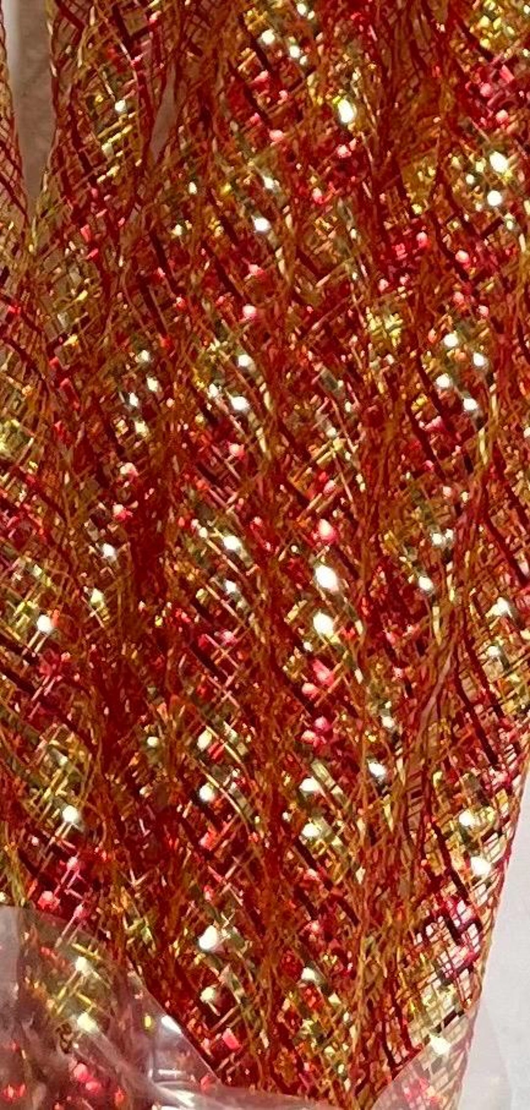 Red Gold Flex Tubing, 8MM Deco Flexible Tubing, Christmas Tubing ...