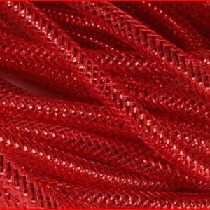 Red Foil Flex Tubing, 8MM Red Red Foil Flex Tubing, Red Flex Tubing ...