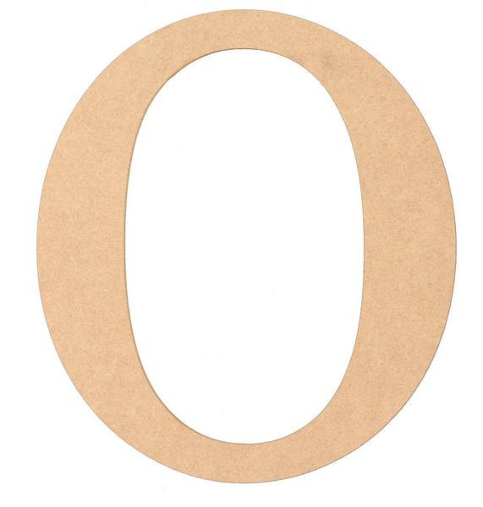 10 Inch Letter "o" , Unfinished Letter, Initials for Wreaths, Letters ...