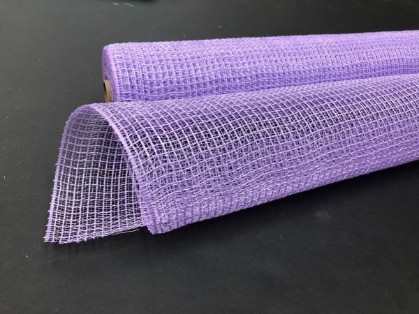 Lavender Purple Fabric Mesh, Lavender Natural Fabric Deco Mesh, Fabric ...