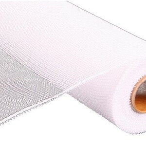 White Deco Mesh Rolls, 21 Inch White Deco Mesh, Deco Mesh Roll, White ...