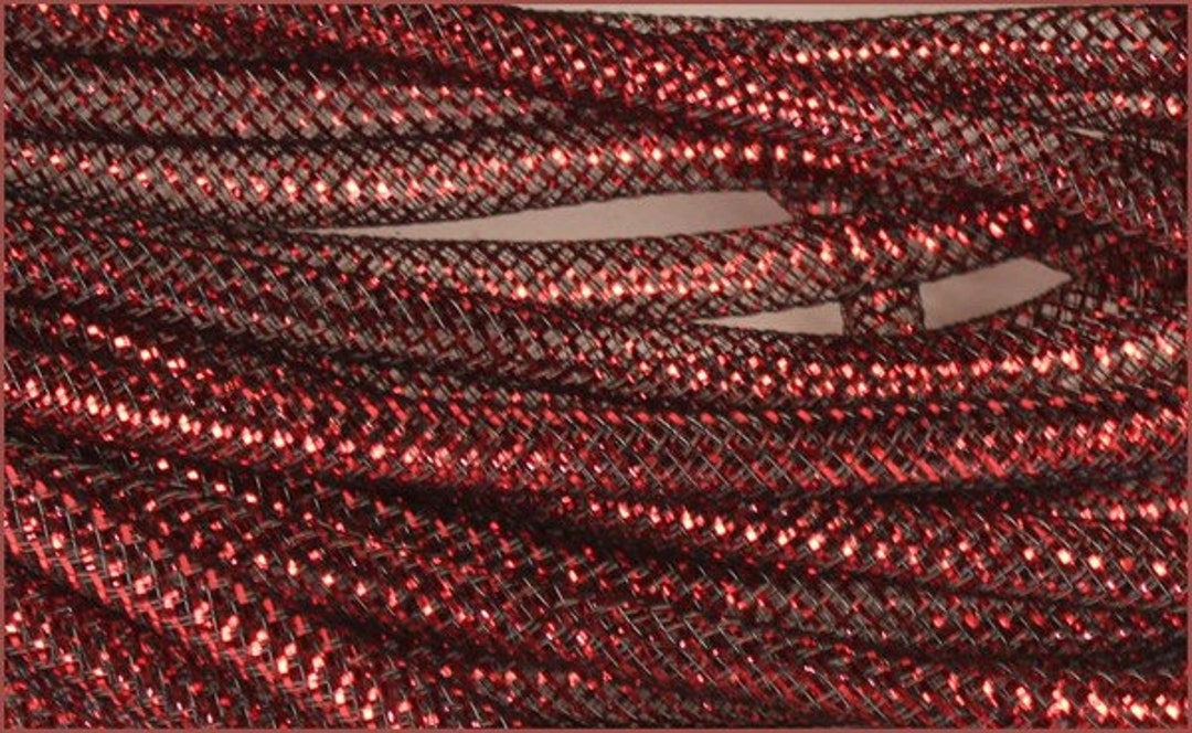 Red Black Flex Tubing, 8MM Antique Red Foil Flex Tubing, Red Flex ...