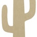 Natural Cactus Sign 14h by 7.5l MDF Cactus Sign - Etsy