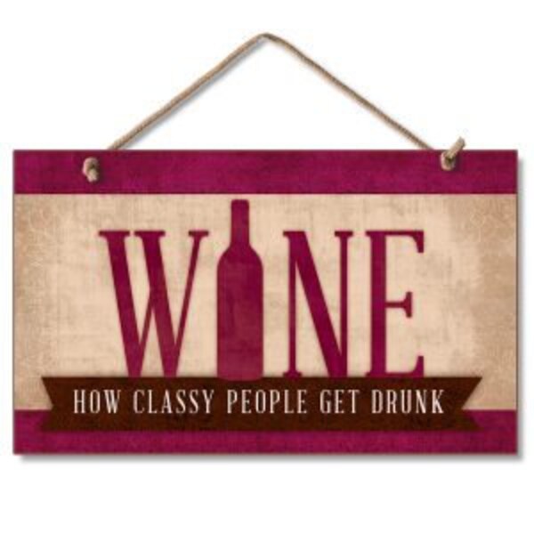 Wooden Wine Sign - Etsy