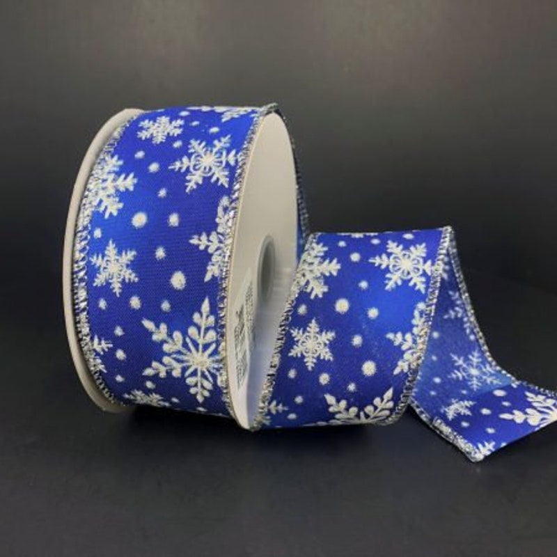 Blue Robin Wired Ribbon - Etsy