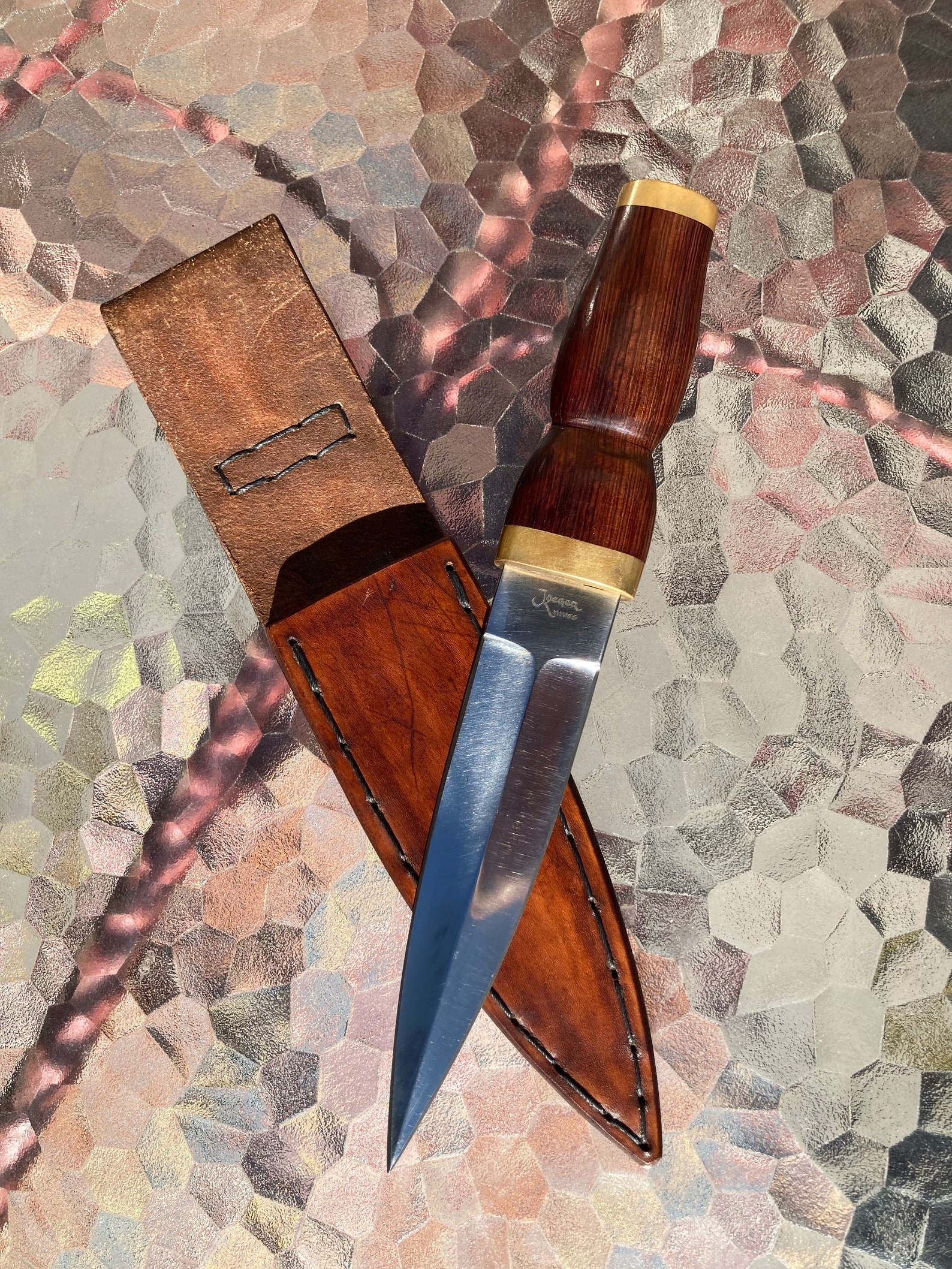 Handmade Dirk by Jaeger Knives - Etsy