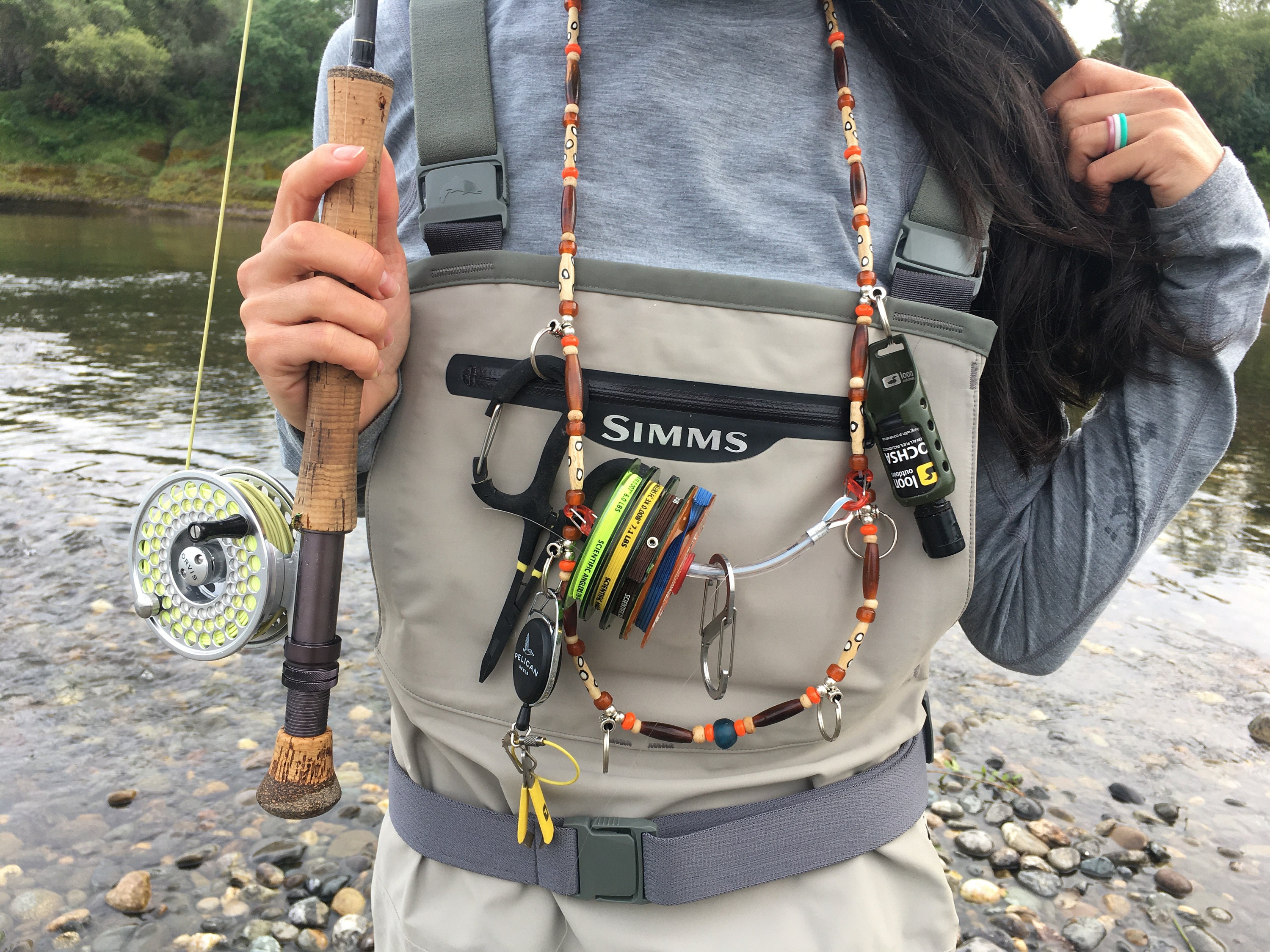 Wild Trout - Unique Handmade Beaded Fly Fishing Lanyards - Large - Etsy
