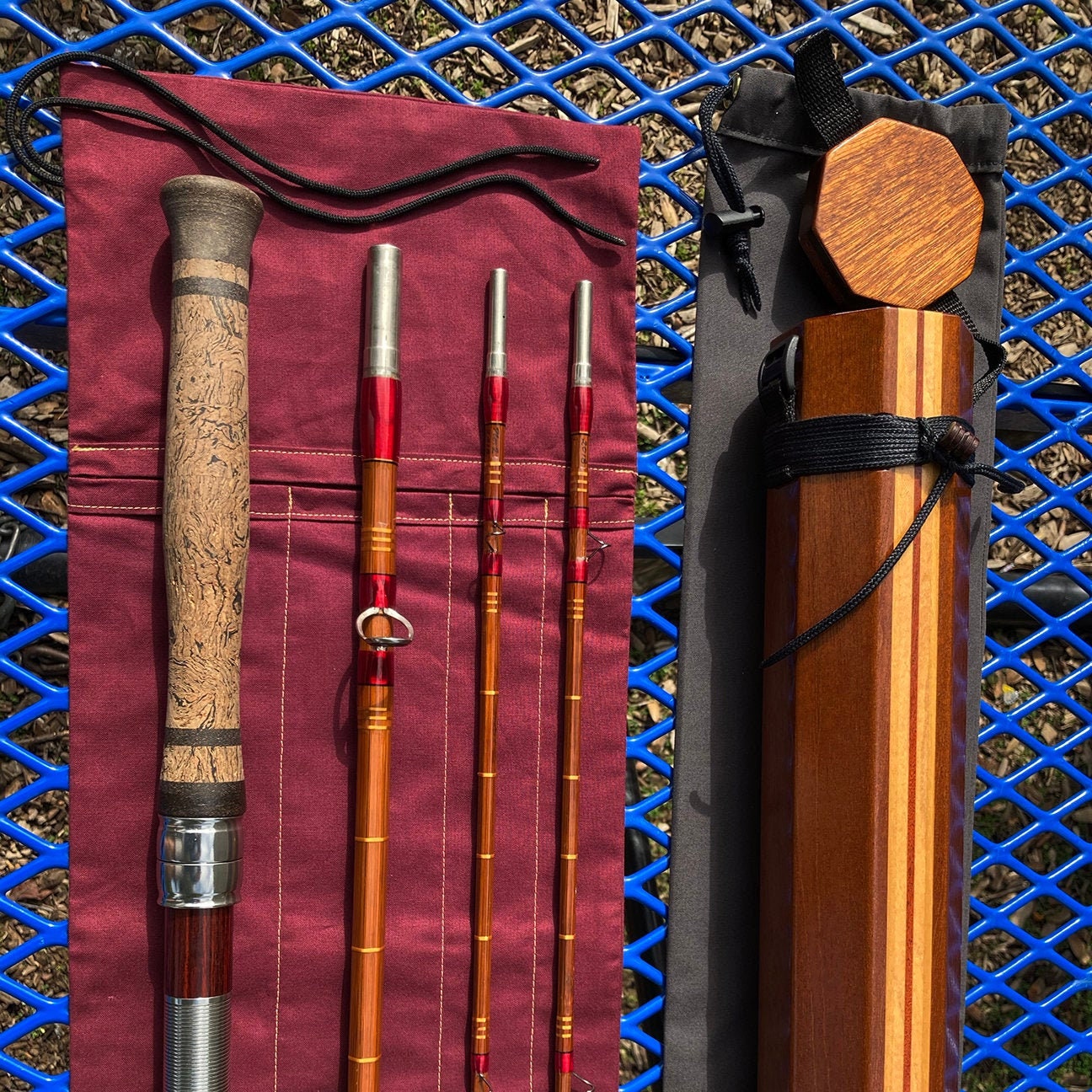 Asian Bamboo Fishing Rod