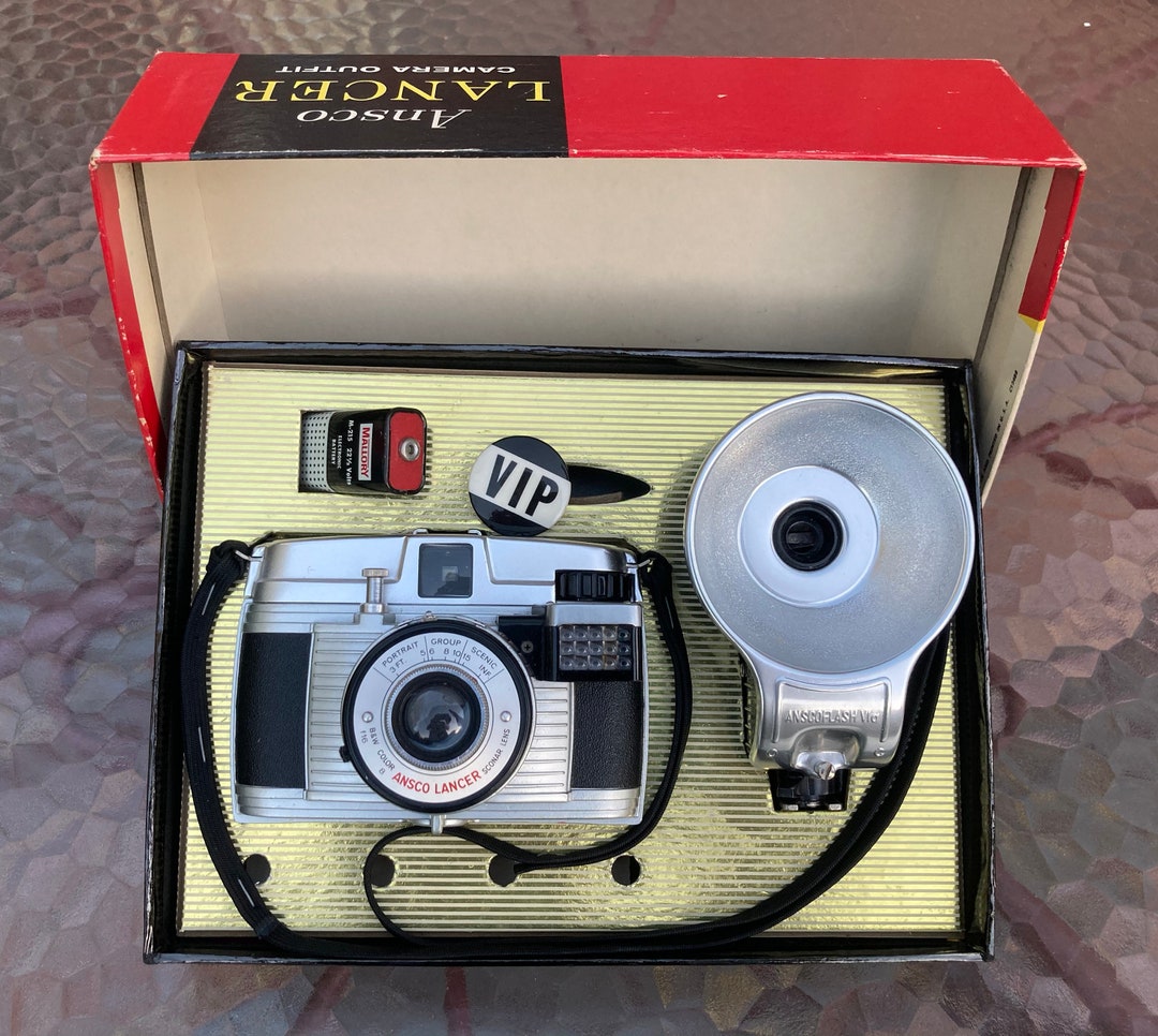 Vintage Ansco Lancer Camera Outfit - Etsy