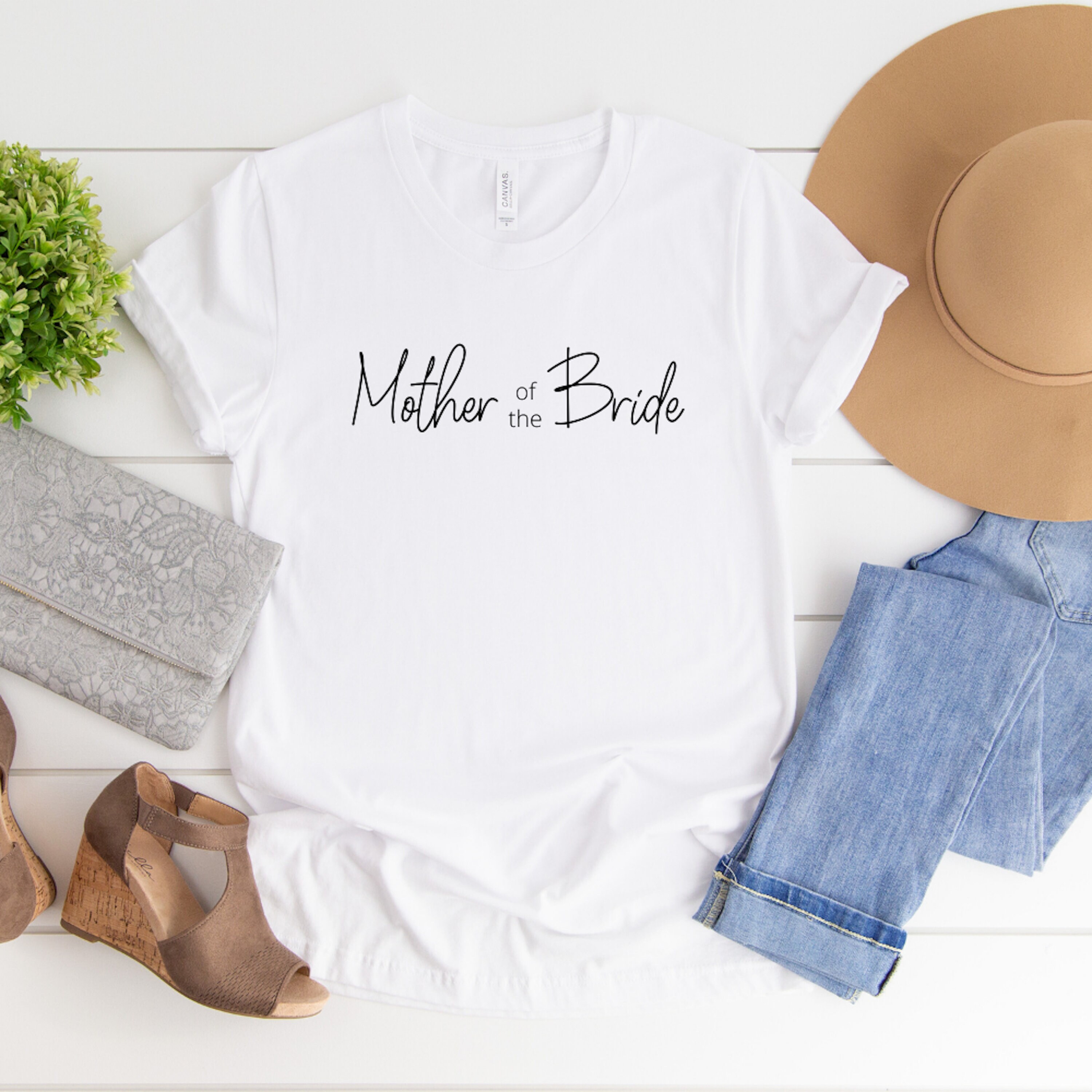 MOTHER OF BRIDE T Shirt Mother of the Bride Gift Mother of the Bride ...