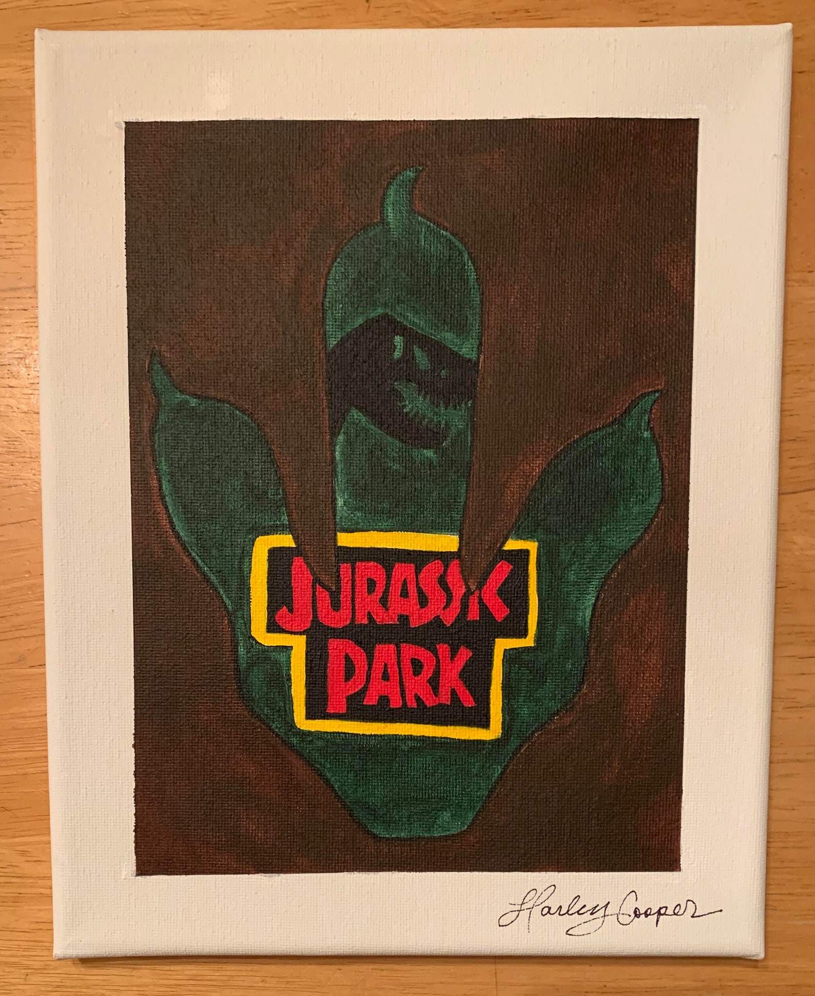 Jurassic Park T-Rex Footprint | Etsy