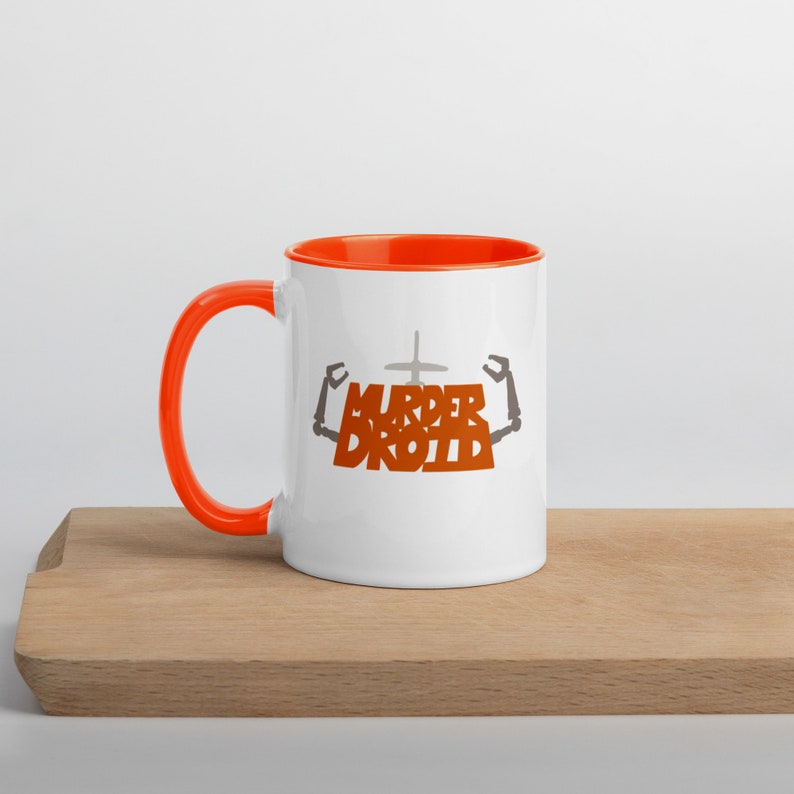 Murder Droid Ceramic Mug, Color Inside, Fandom Gift - Etsy