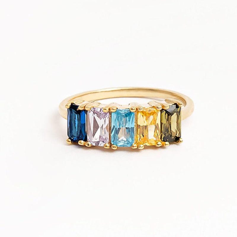 14 Kt Emerald Rings - Etsy