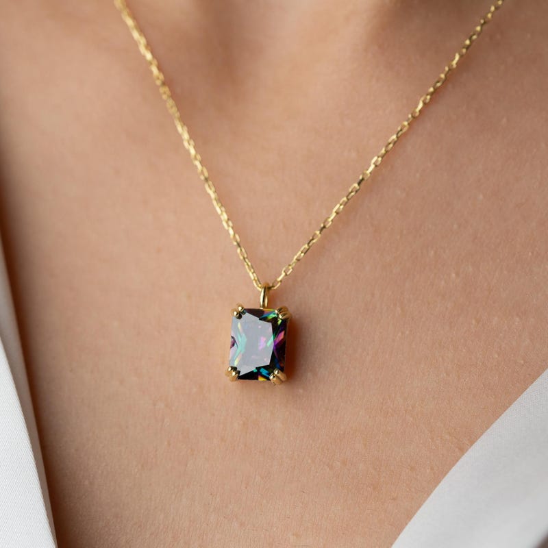 Mystic Topaz Gem Stone - Etsy