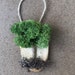 Fridge Magnets Set Moss Wall Art Unique Magnets Homemade Ornaments Eco ...