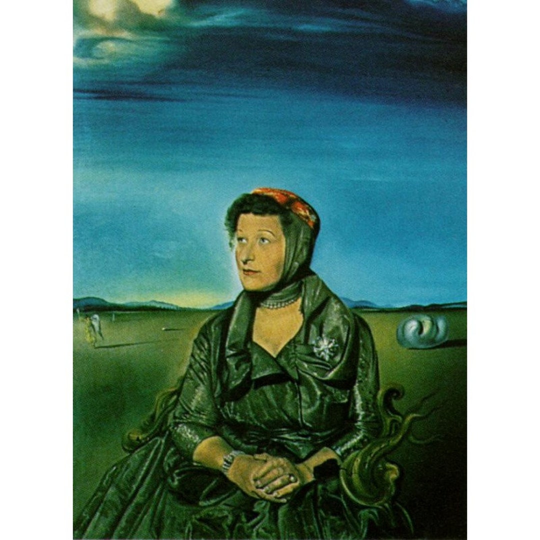 Museum Quality Canvas or Print for Framing, Portrait of Mrs Fagen, 1960 ...