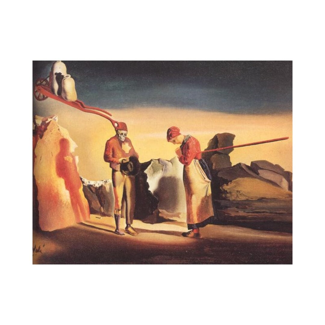 Atavisme au crépuscule, vers 1934 Salvador Dalí - Etsy France