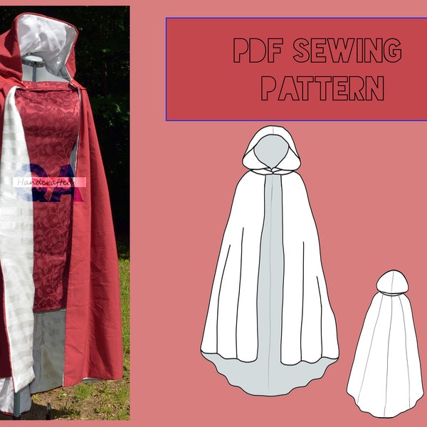 Cloak Pattern - Etsy Canada