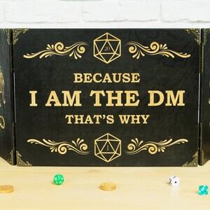 Dm Screen, Dungeon Master Screen Magnetic Wood, Dnd Dm Screen ...