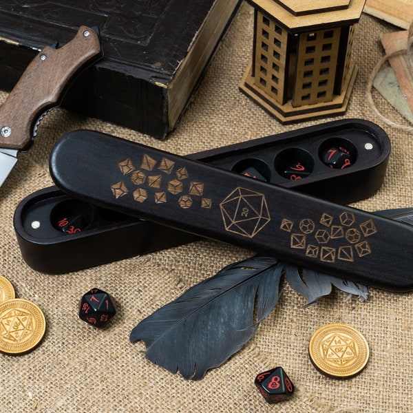 Personalized Wood Dnd Box - Etsy
