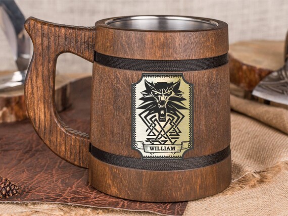Witcher Mug Witcher Quote Mug Geralt of Rivia Medallion - Etsy