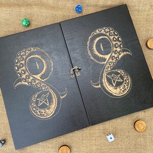 Dm Screen Wood Magnetic, Cthulhu Screen, Kraken Dungeon Master Screen ...