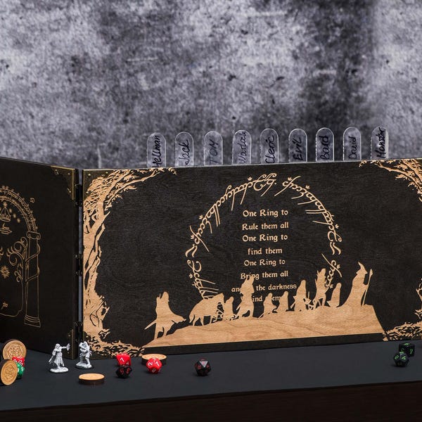 Custom Dm Screen - Etsy