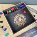 Wooden Dice Tray With Fantasy Map D&D Custom Dice Tray RPG Dice Rolling ...