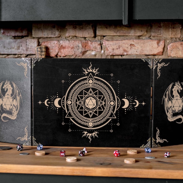 Dm Screen With Monitor - Etsy