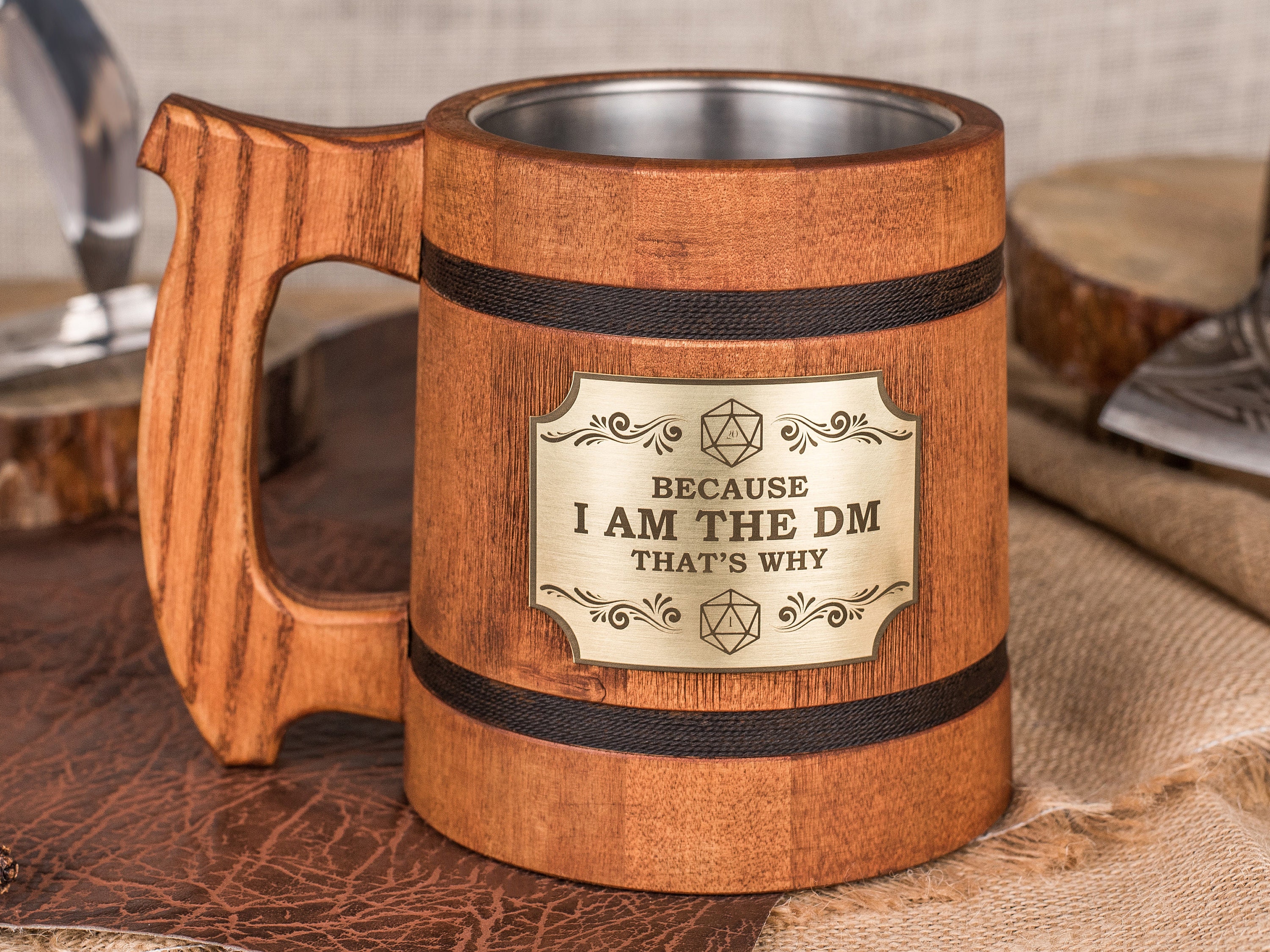 Dungeons and Dragons Dungeon Master Personalized Mug I Am DM | Etsy