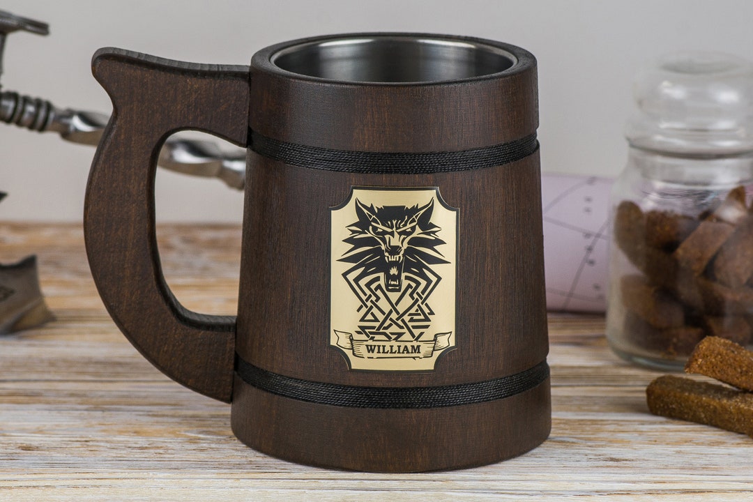 Witcher Mug Witcher Quote Mug Geralt of Rivia Medallion - Etsy