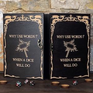 Dm Screen Magnetic, Dm Screen Viking, Dnd Dm Screen Wood, Celtic Dm ...