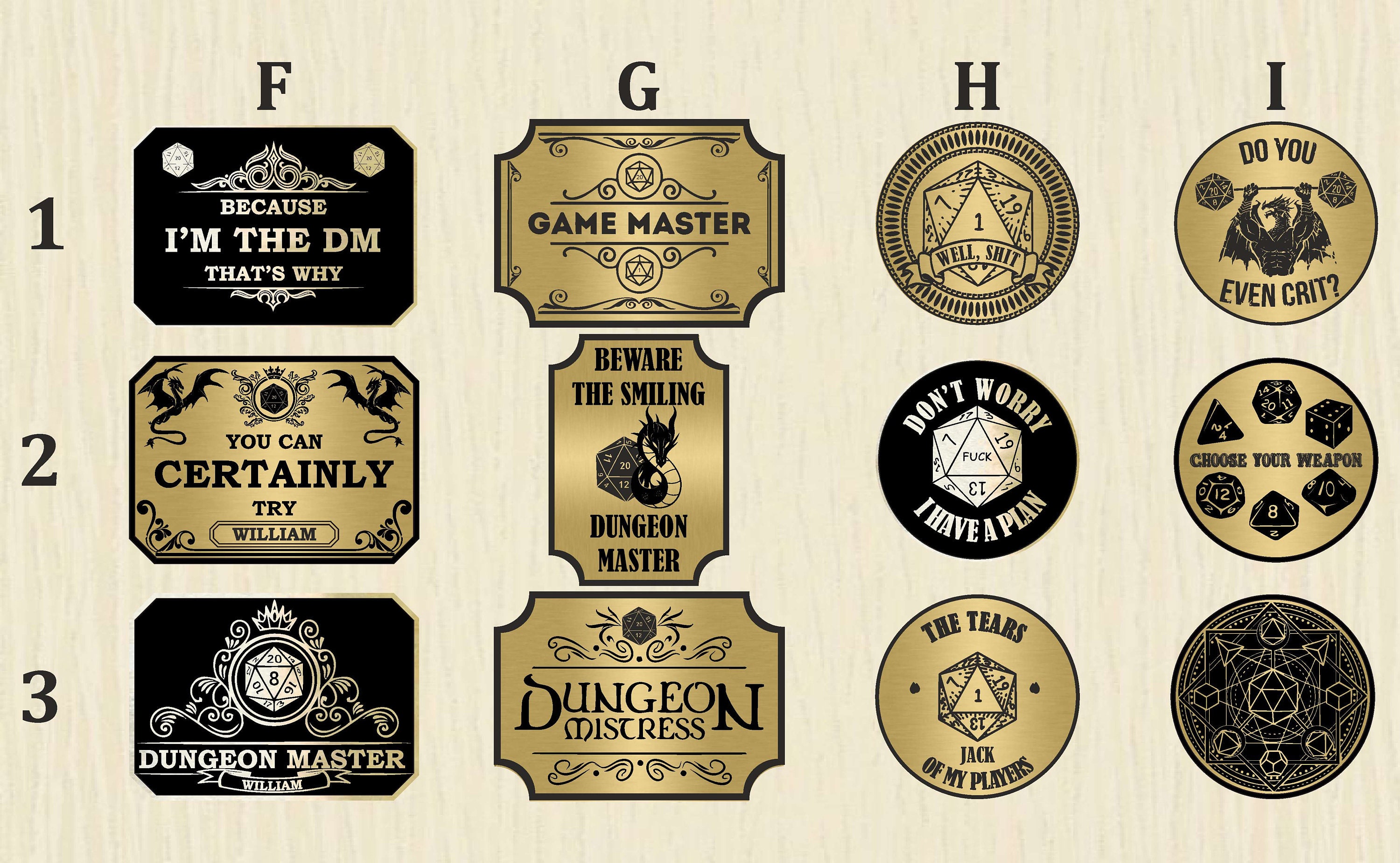 Dungeon Master Personalized Mug Dungeons and Dragons Wooden - Etsy
