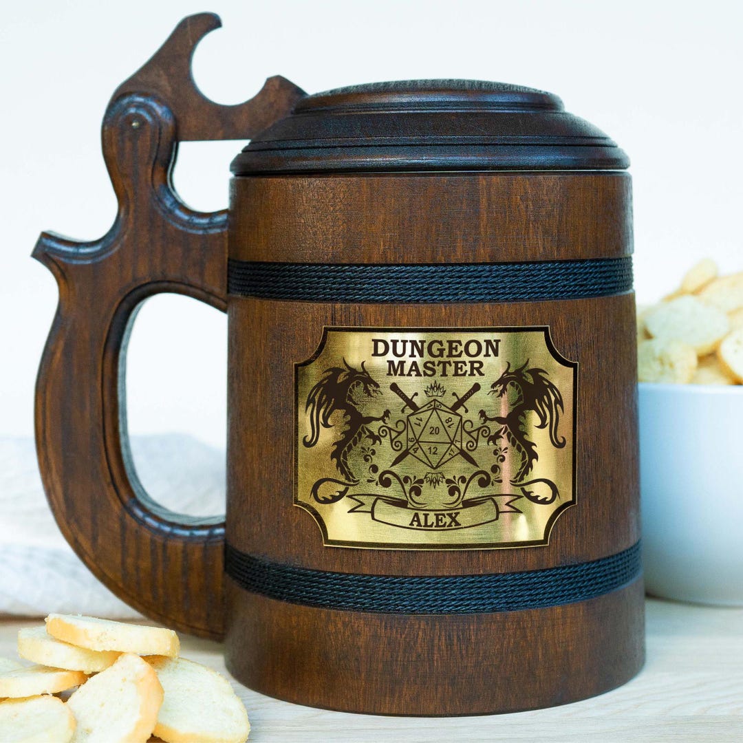 Dungeons and Dragons, Dnd Tankard, Dungeon Master Mug Personalized ...