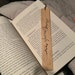 Custom Bamboo Bookmarks Leaflets - Etsy