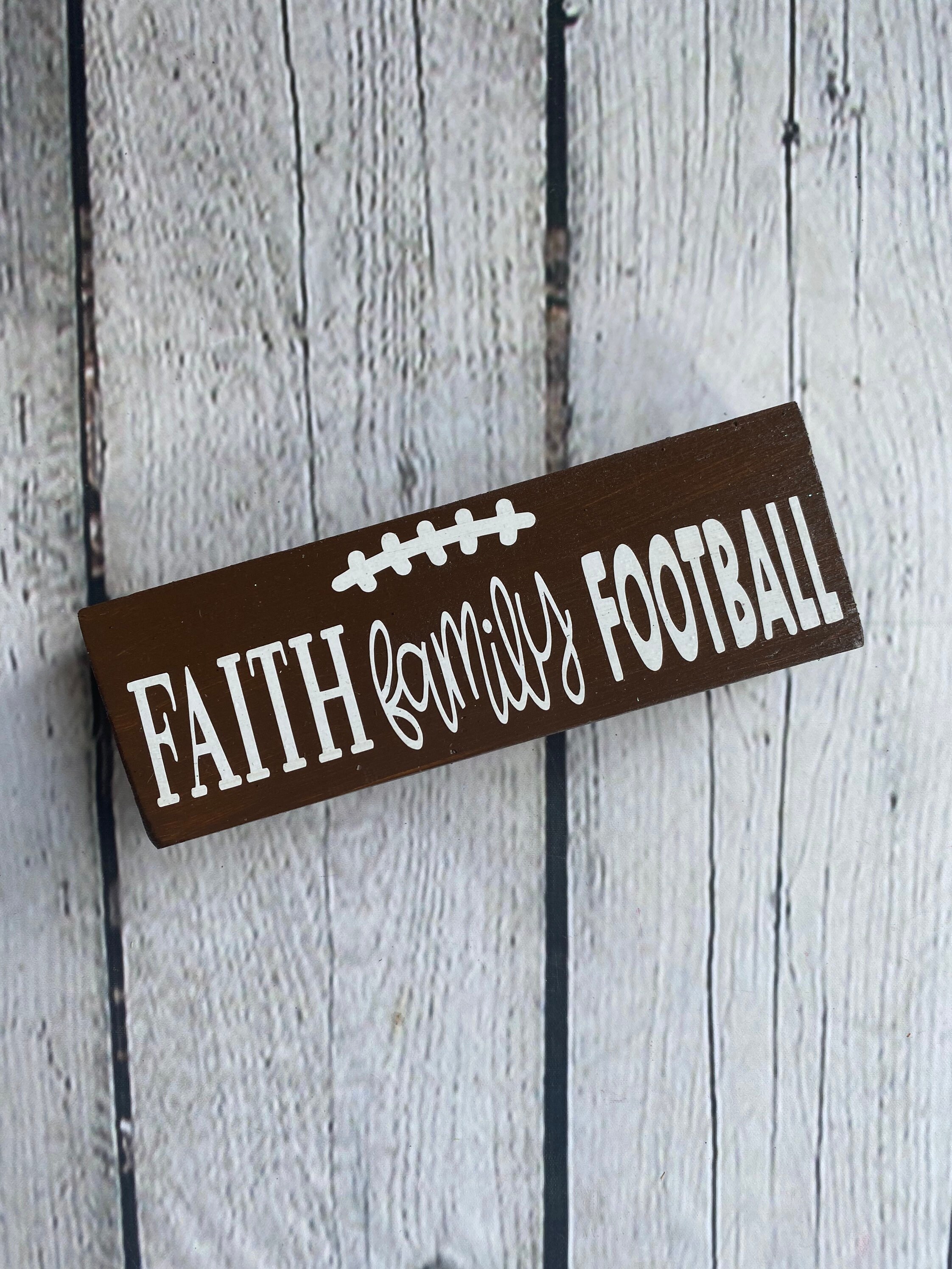 Football Tiered Tray Football Signs Football Decorations - Etsy