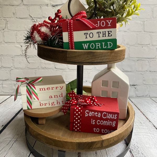 Christmas Mini Books - Etsy