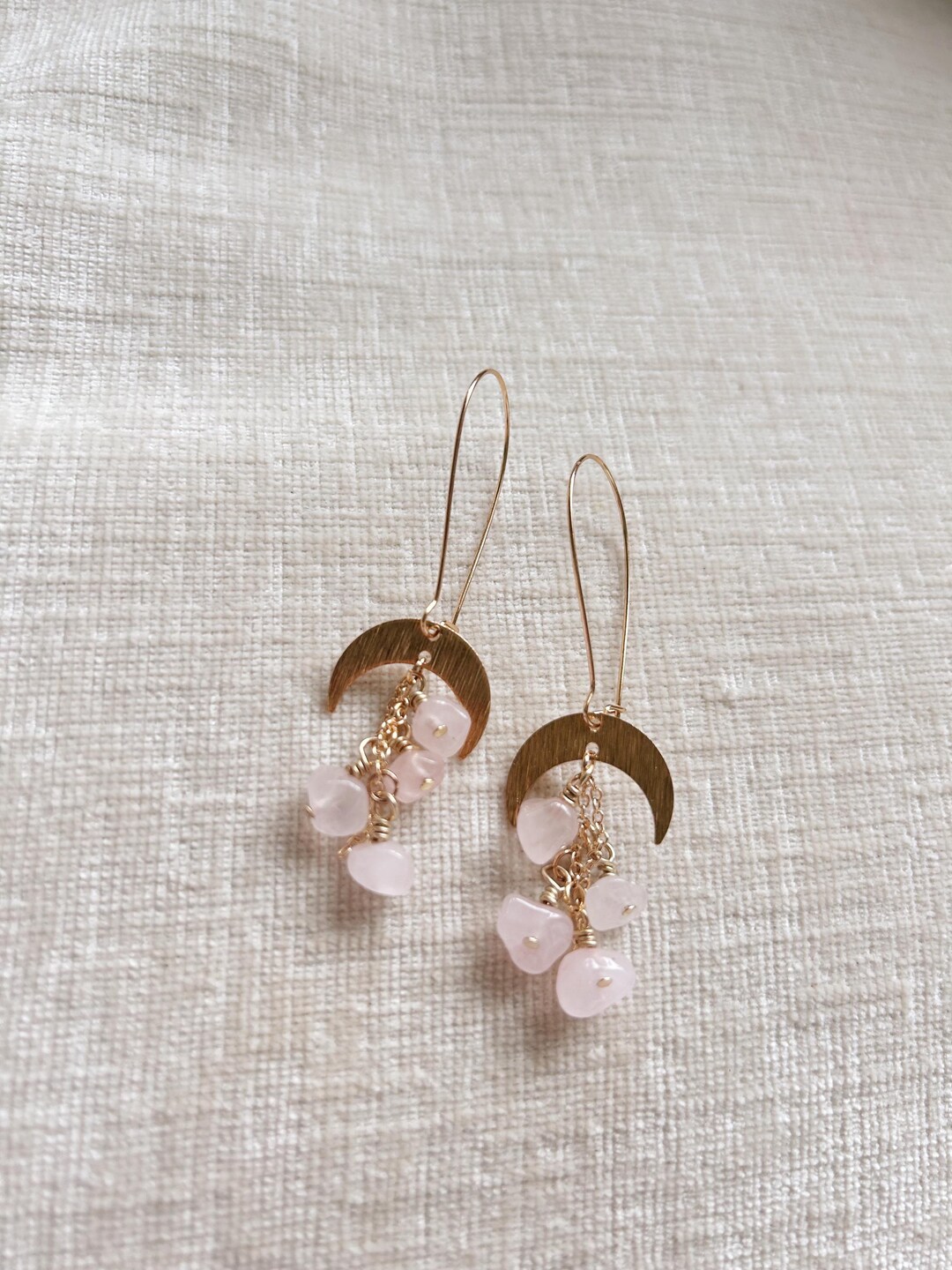 Soft Pink Moon Cluster - Etsy
