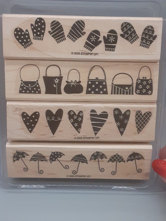 Stampin up Rubber Stamp Set Weather or Not 2005 | Etsy