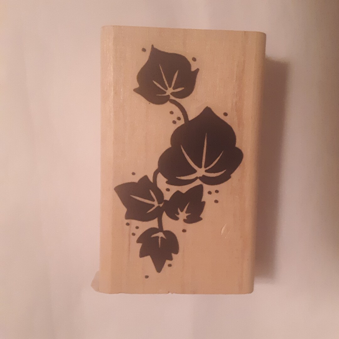 Viva Las Vegastamps Rubber Stamps; Ivy Leaves - Etsy