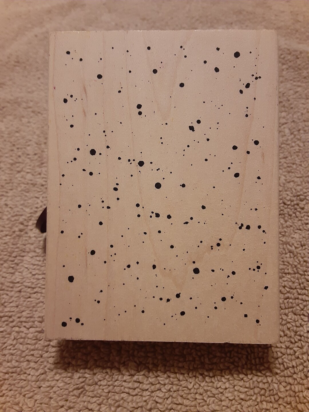 All Night Media Rubber Stamp Splash Pattern 369J - Etsy