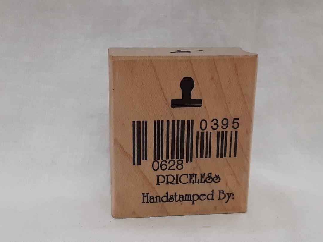 Imprint Factory Rubber Stamp Priceless Handstamped CM472 1996 - Etsy ...