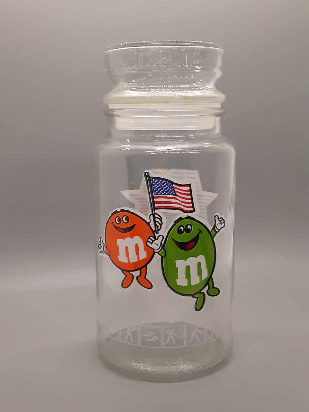 Vintage M & M Candy Jar 1984 LA Olympics - Etsy